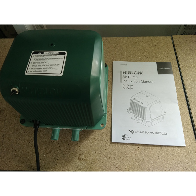 Compresseur Hiblow DUO-80 ( remplace CP-80W )